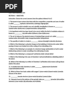 Acs Gen Chem 1 Final Practice Questions | PDF