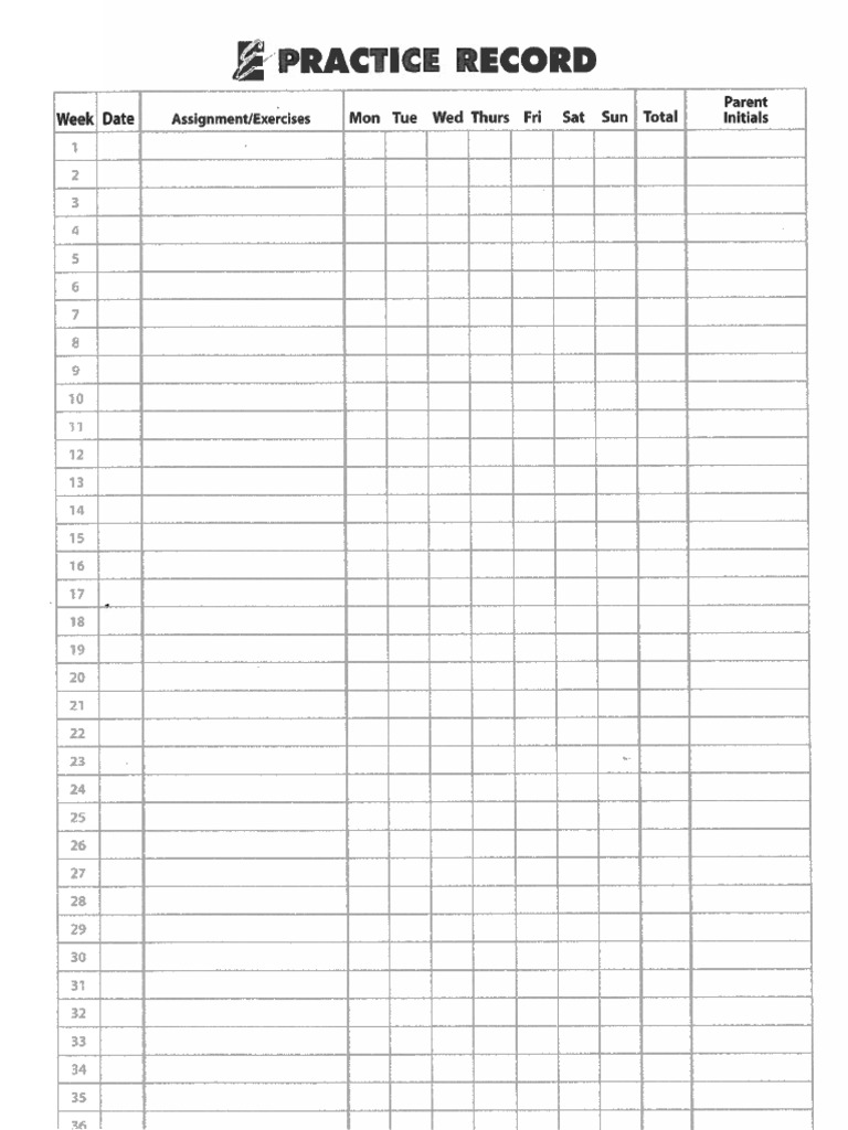 Prectice Record | PDF