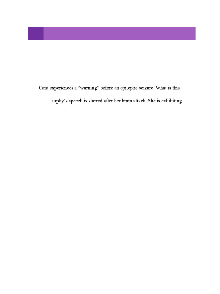 Nervous System Fill-in-the-Blank Guide | PDF