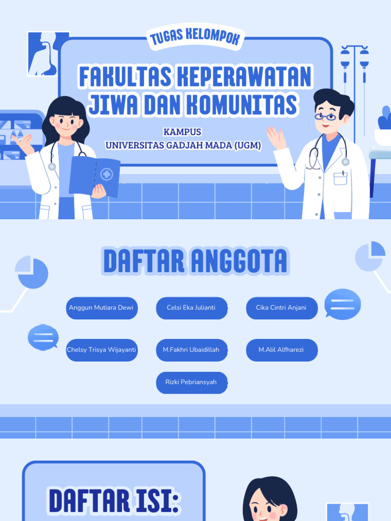 Powerpoint Kesehatan Jiwa Dan Komunitas Kampus UGM | PDF