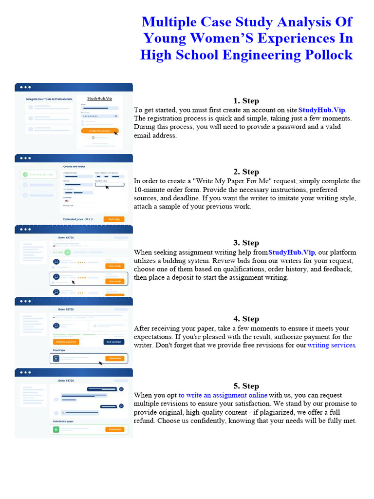 Multiple Case Study Analysis of Young WomenS Experiences in High School Engineering Pollock ...