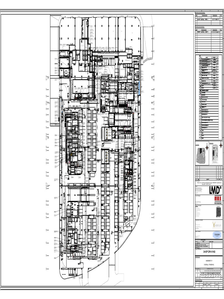 Power OVERALL BASEMENT 1 Parcel B Shop Drawing 1 - B2 | PDF | Building ...