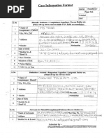 Case Information Format | PDF