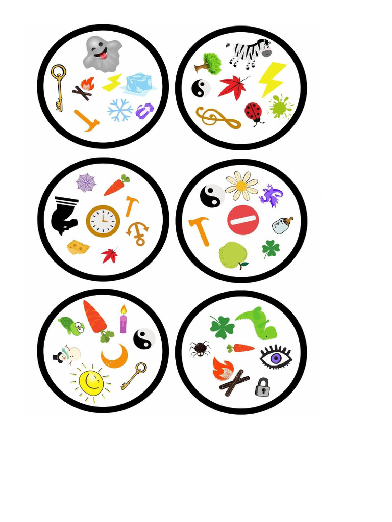 Dobble | PDF | Juegos de habilidad mental | Juegos de cartas