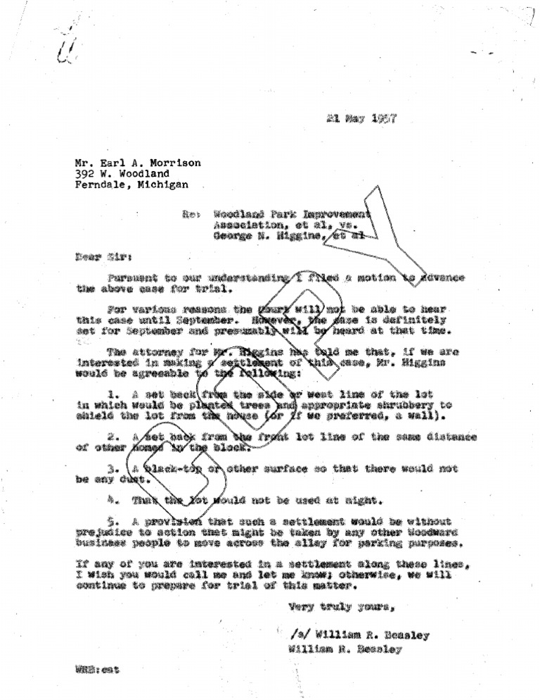 1957 05 21 Letter | PDF