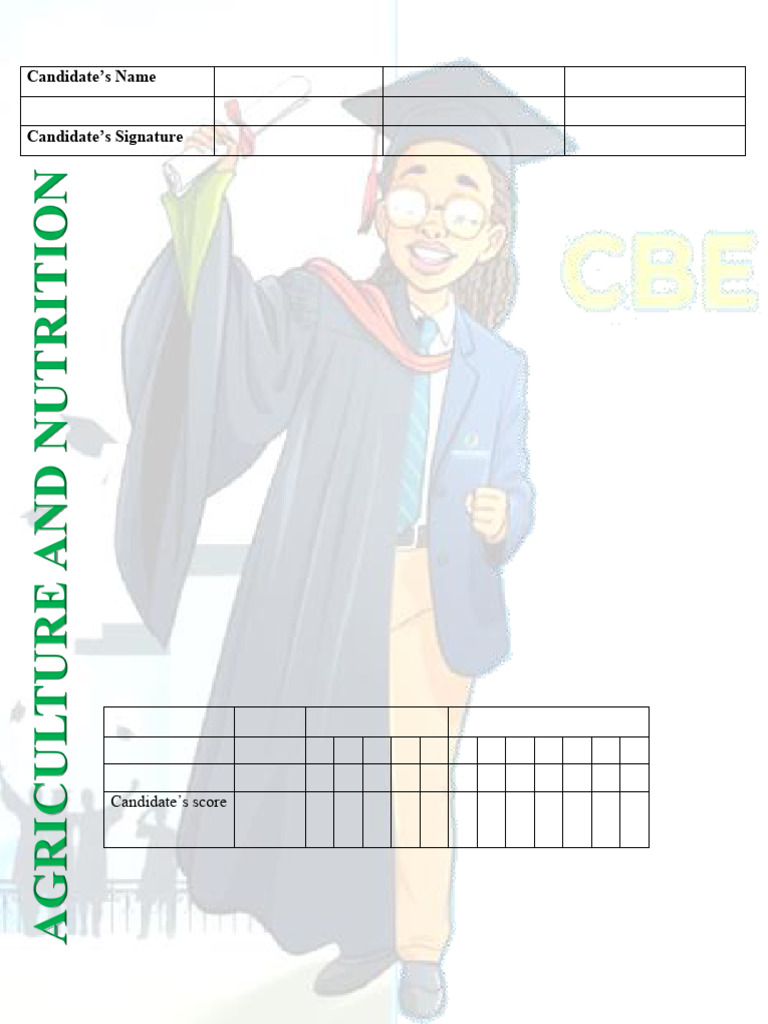 Grade 7 Agriculture Pp1 | PDF | Mulch | Soil