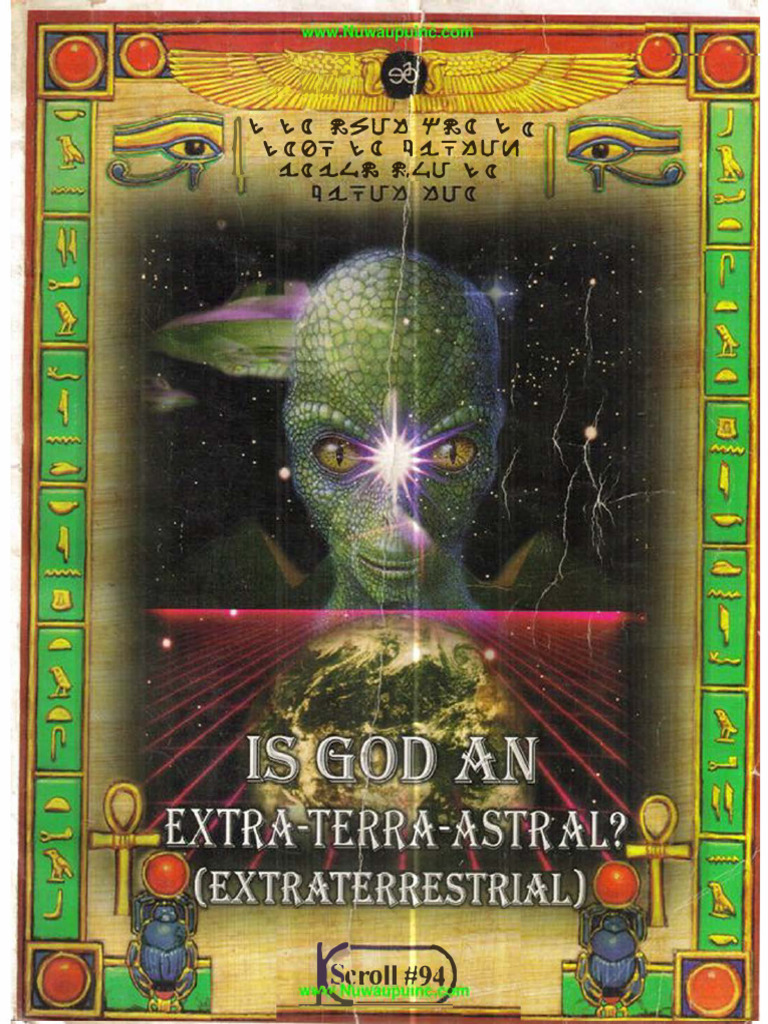 Is God An Extra Terra Astral Extraterrestrial | PDF | Book Of Genesis ...