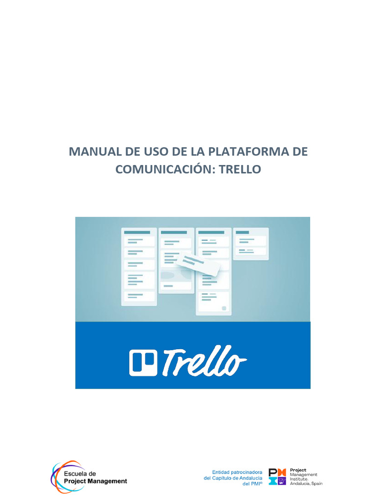 MANUAL TRELLO EdPM - 200422 | PDF | Profesional en el manejo de ...