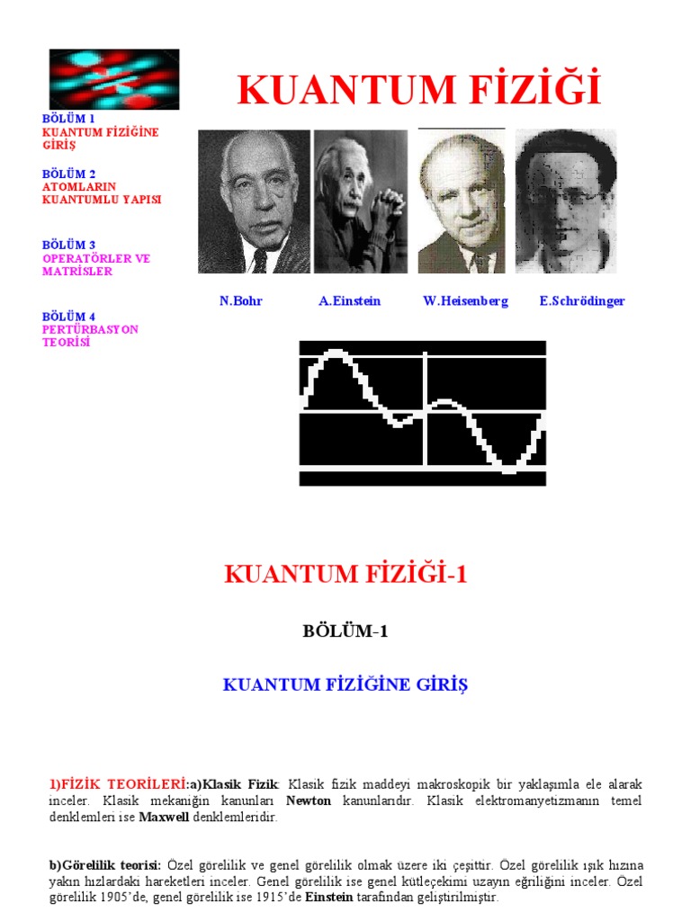 Kuantum Fizigi | PDF