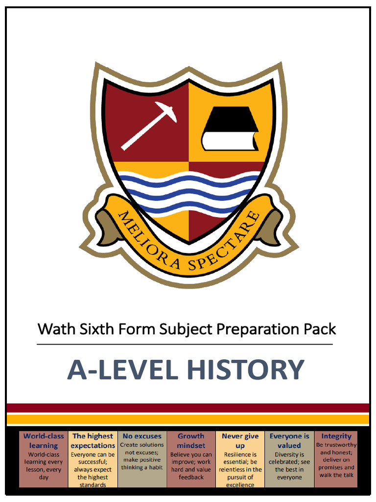 History A Level Preparation Pack.269361608 | PDF | Presidents Of The ...