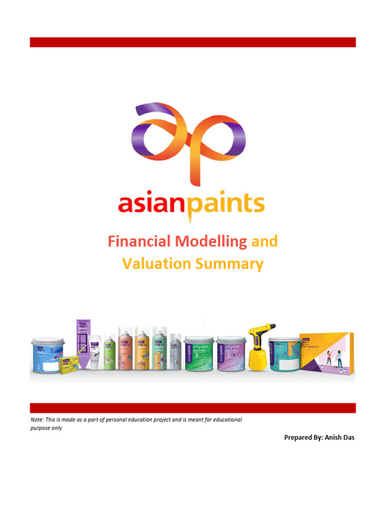 Asian Paints Financial Analysis 2023 | PDF | Return On Equity | Economies