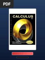 Complete Bundle Calculus 10th Edition Larson | PDF | Integral | Derivative