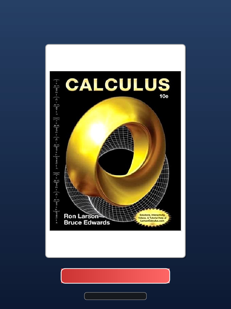 Calculus 10th Edition by Larson Ebook and TestBank Bundle Full Download ...