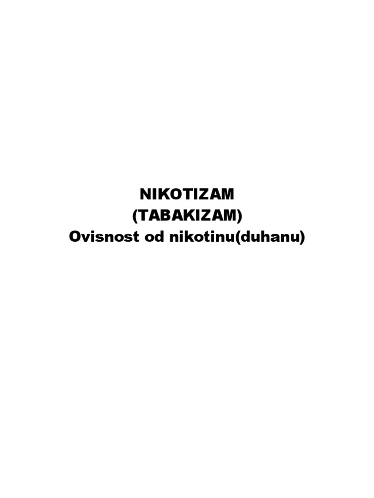 NIKOTIZAM | PDF