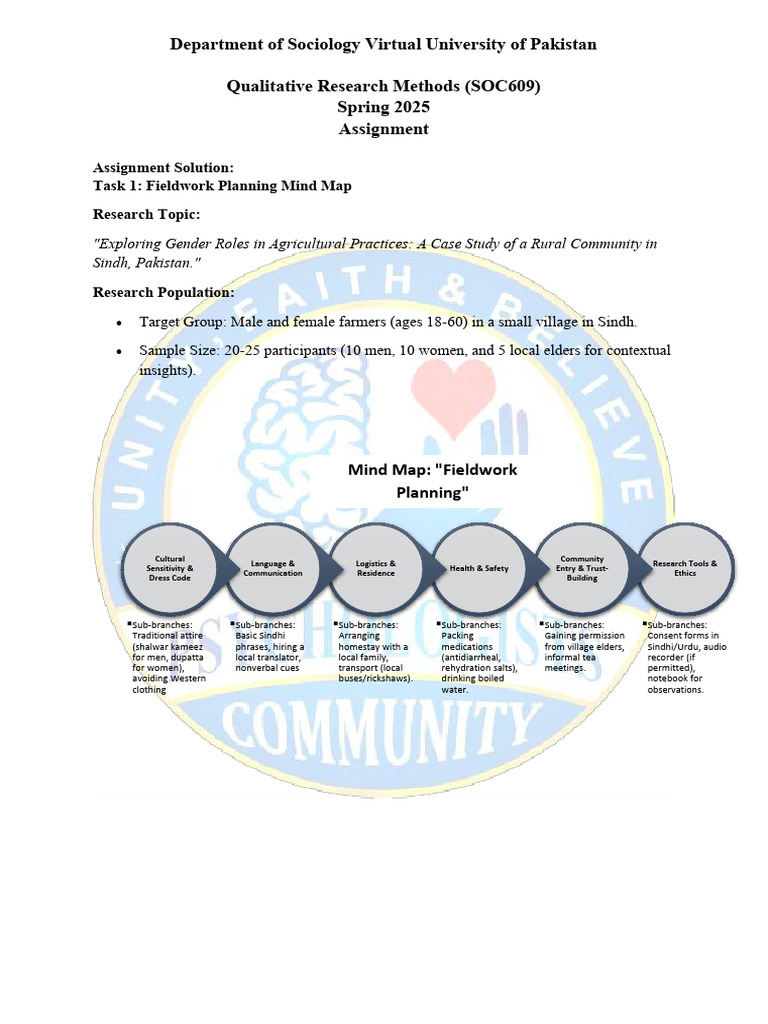 Soc609 Assignment Solution 2025 | PDF