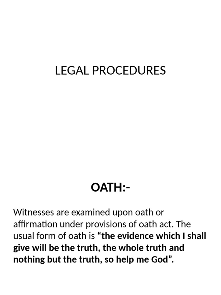 Legal Procedure & Inquest | PDF | Coroner | Insanity Defense