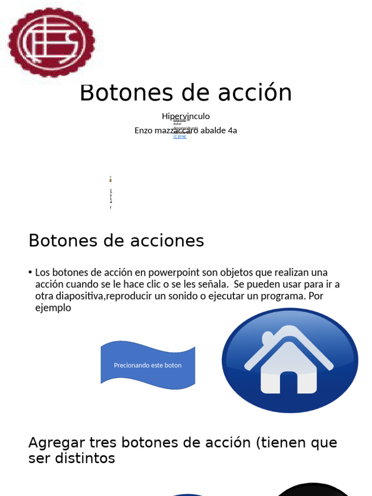 Botones de Acción Enzito Fernandez | PDF