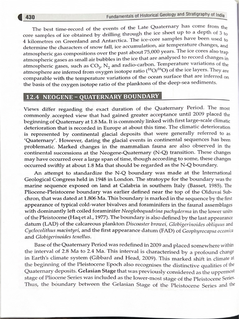 Quaternary Shiwalik | PDF