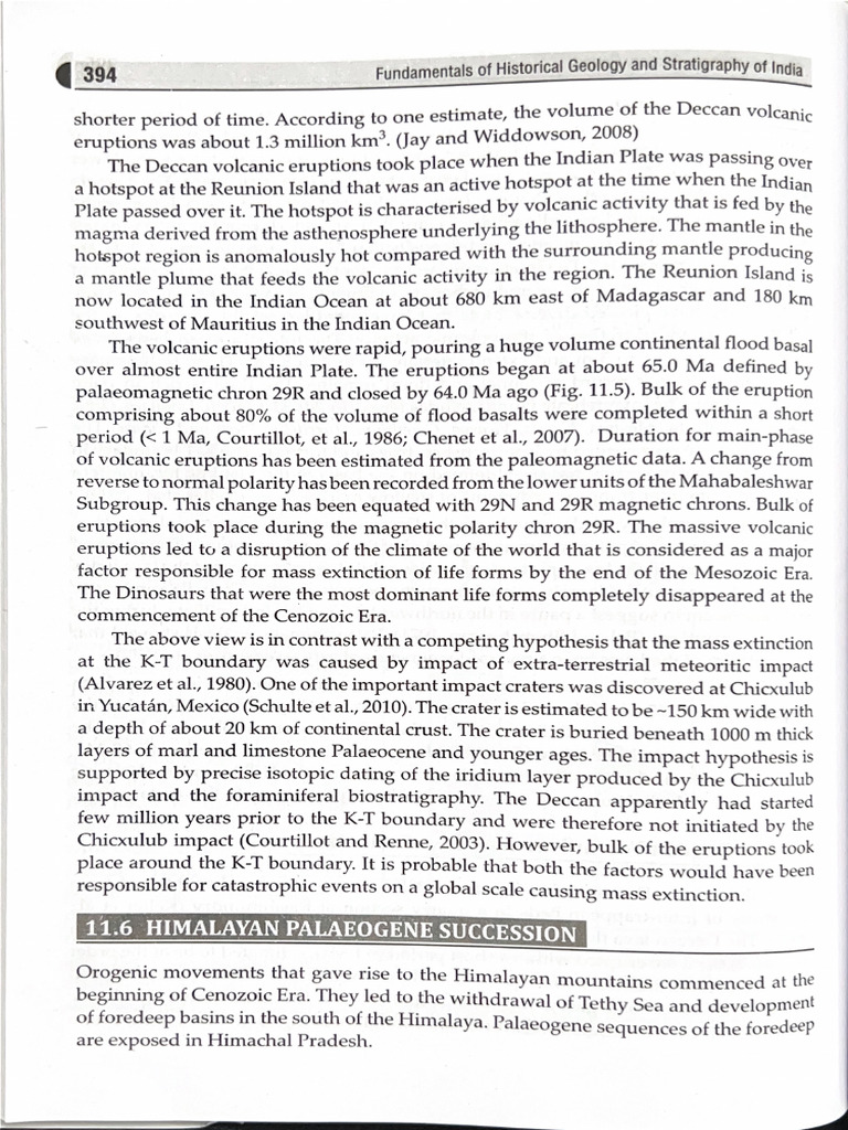 Tertiary of Shiwalik | PDF