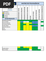 Matriz de Polivalência na Engenharia | PDF