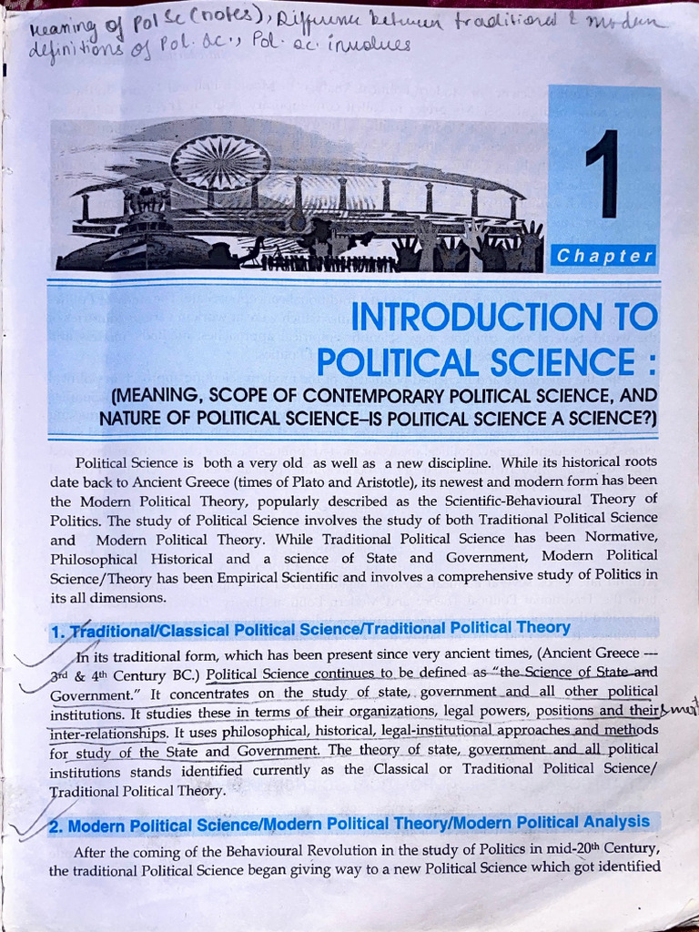 Pol SC - Chapter 1 | PDF