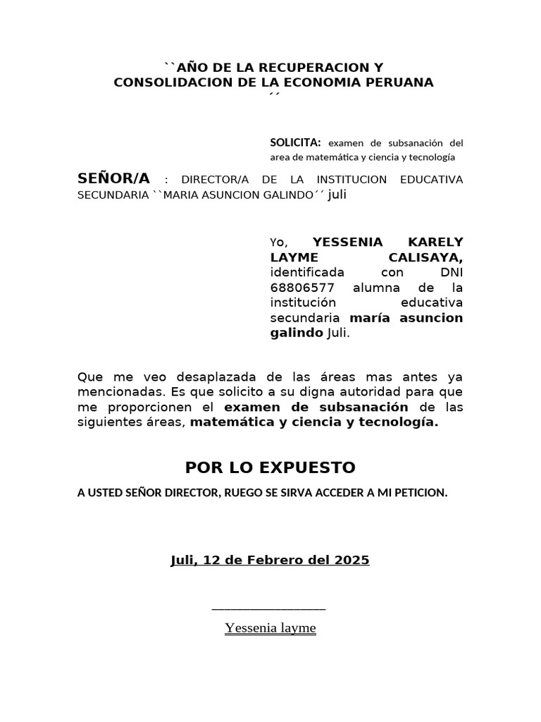 Año de La Recuperacion y Consolidacion de La Economia Peruana | PDF