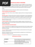 Importancia de los CHONPS en la vida | PDF | Alimentos | Nutrientes