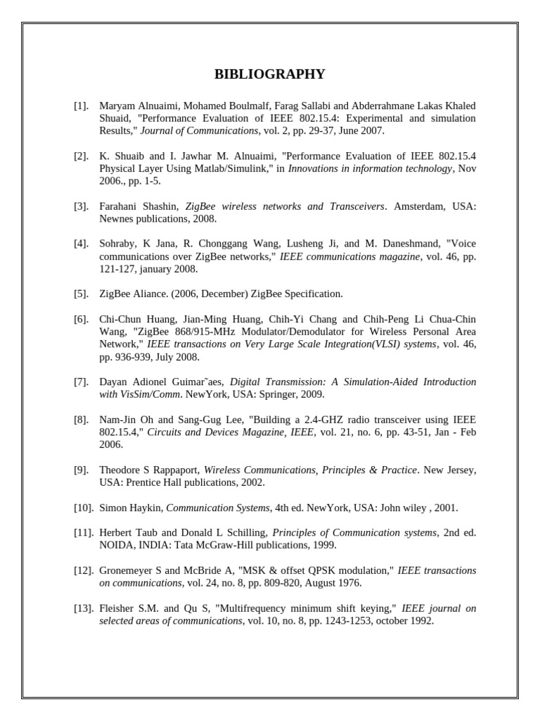 7 References Publications | PDF | Computer Networking | Electronics
