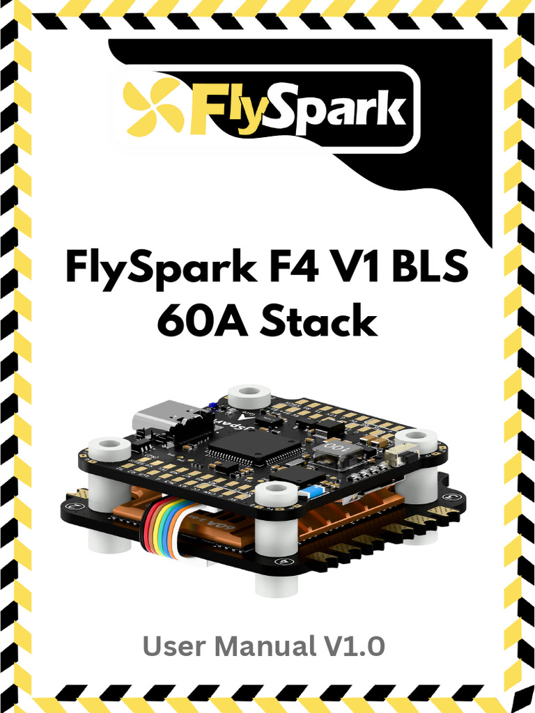 FlySpark F4 V1 BLS 60A Stack Docs | PDF | Computing | Computer Science