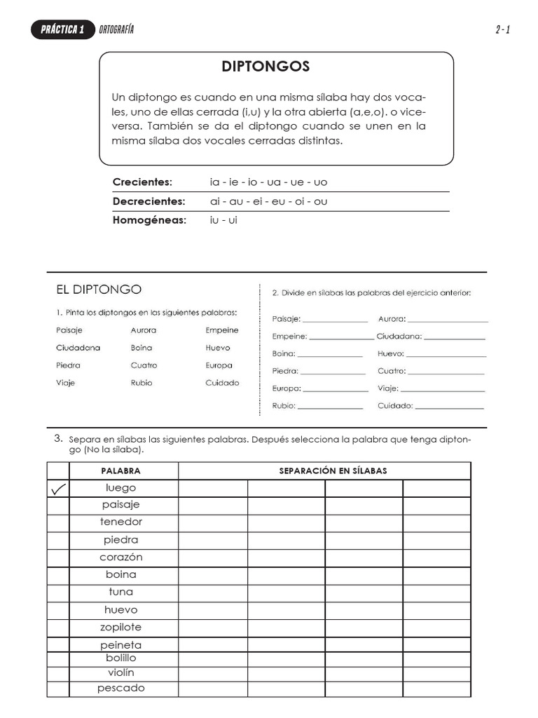 Practica Ortografia 3er Grado 2do Bim | PDF | Lingüística | Voz humana