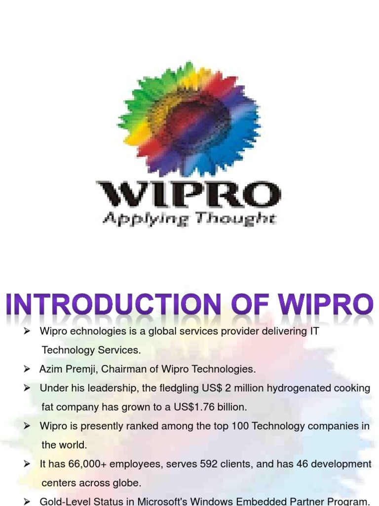 Wipro Profile | Download Free PDF | Business | Computing