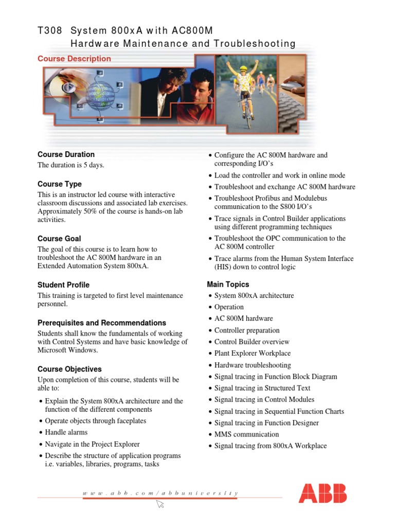 T308 System 800xa With AC800M Hardware Maintenance and Troubleshooting | PDF | Troubleshooting ...