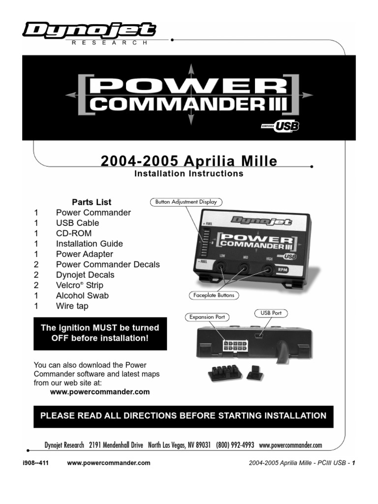 Dyno Jet | PDF | Electrical Connector | Computer Hardware