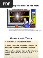 The History of The Atom - Theories and Models | PDF | Electron | Atoms