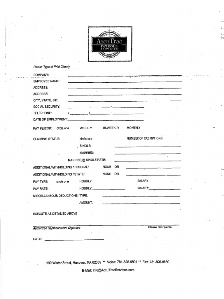 New Employee Packet 2025 | PDF