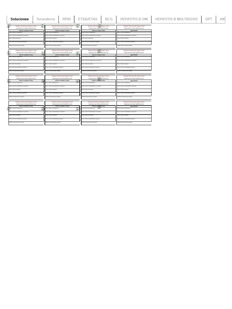 Etiquetas y Membretes para Soluciones IMSS | PDF | Productos de ...