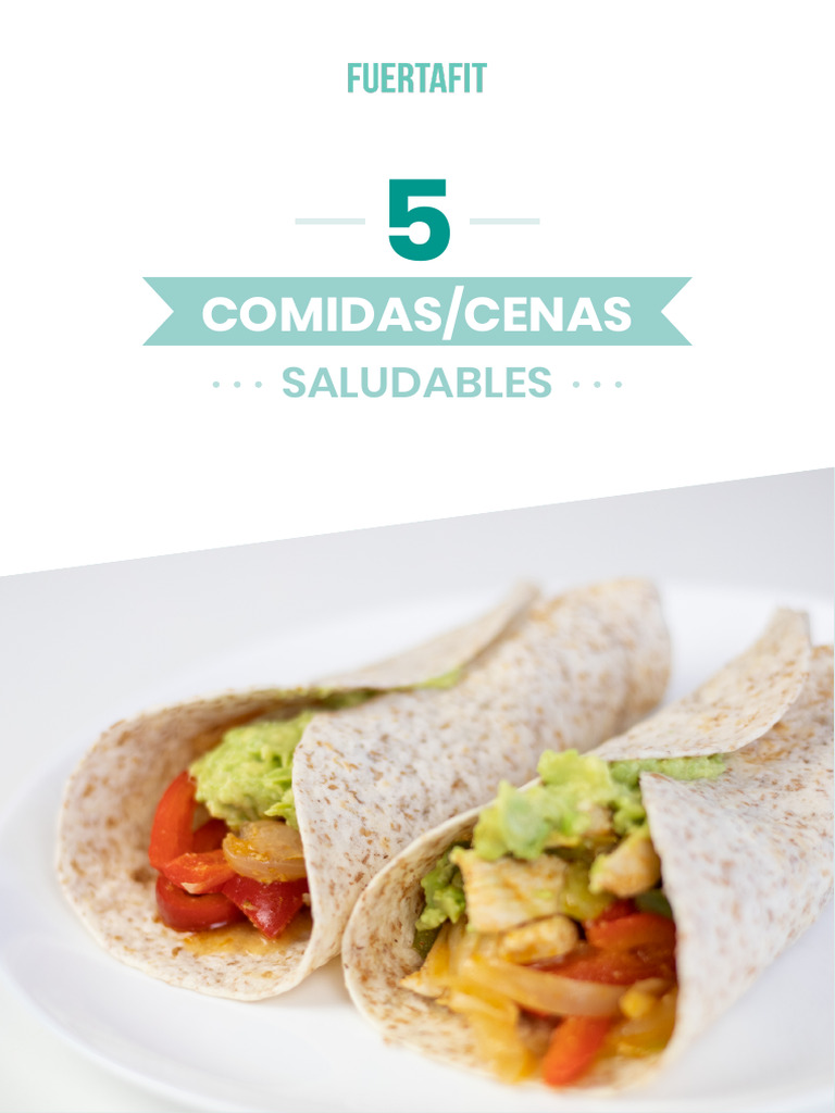 5 Comidas Saludables v2 | PDF | ensalada | Alimentos