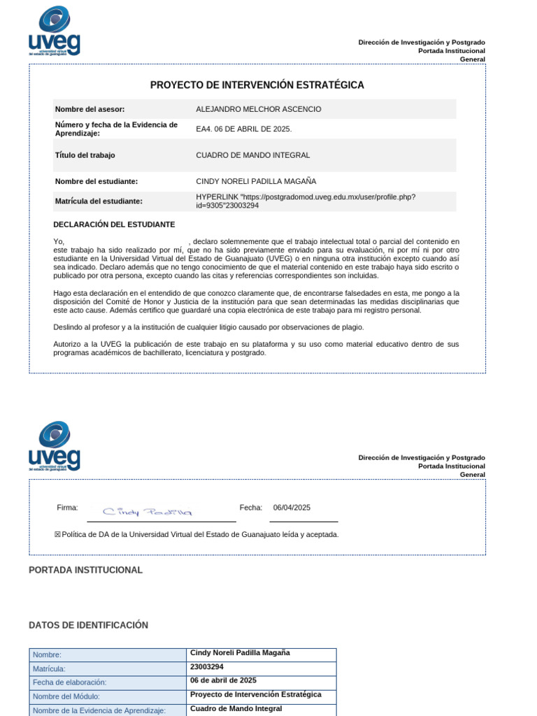 Padilla Cindy PIE U2 EA4 | PDF | Business | Cliente