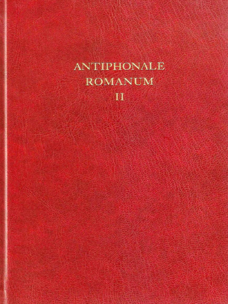 Toaz - Info Antiphonale Romanum II PR | PDF