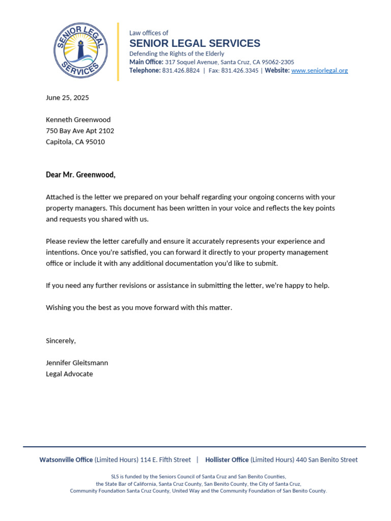 Cover Letter Draft 1 | PDF