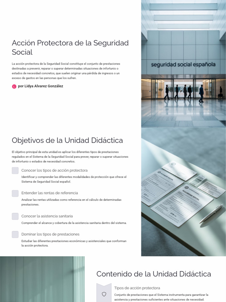 Accion Protectora de La Seguridad Social | PDF | Salario mínimo | Pensión