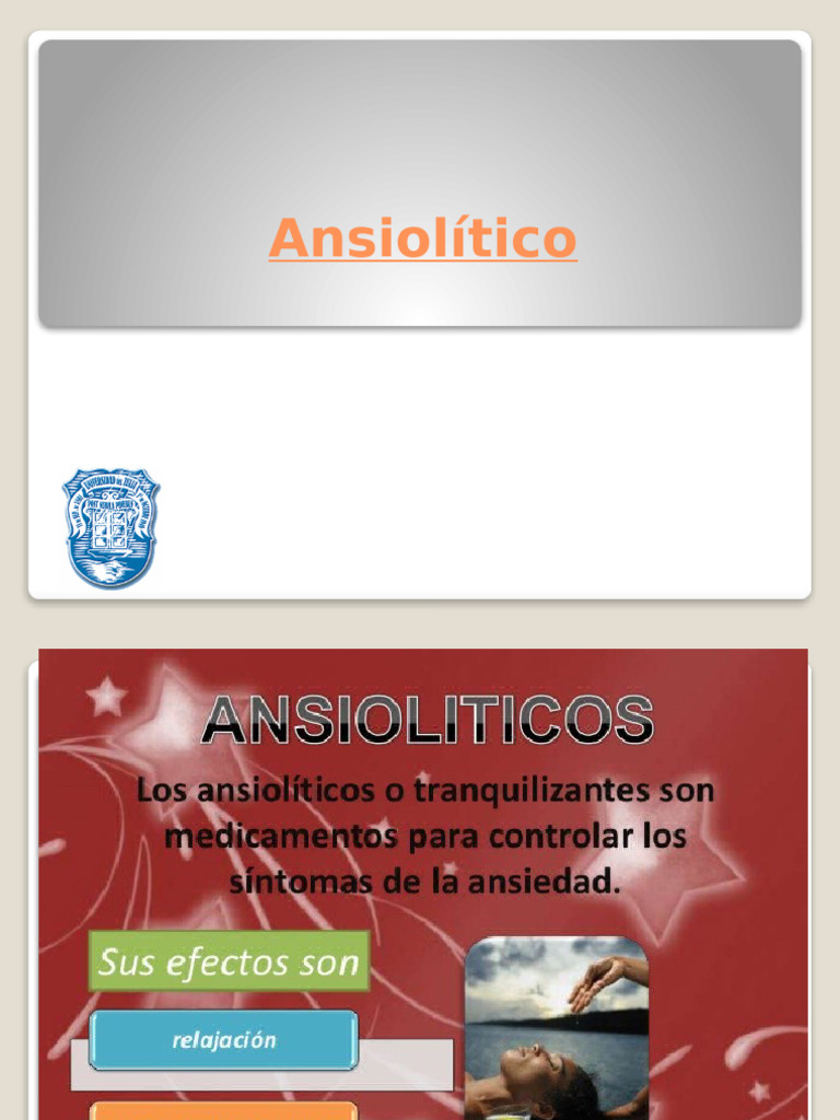 Ansiolítico | PDF