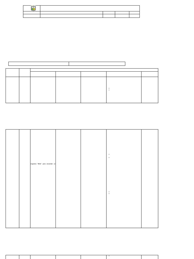 Tecnologia e Informatica 11° - Periodo 2 - 2025 | PDF | Evaluación | Arduino