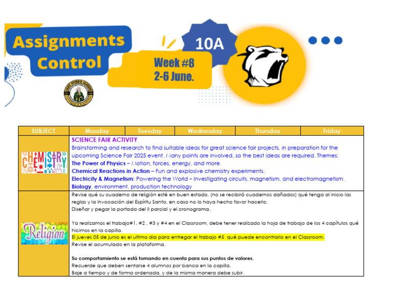 Assignment Control 10A | PDF