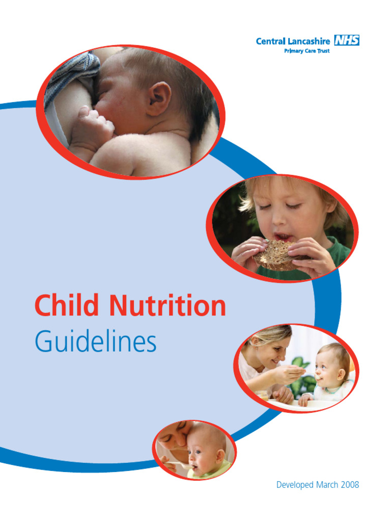 Child Nutrition Guidelines for Infants | PDF | Breastfeeding | Breast Milk
