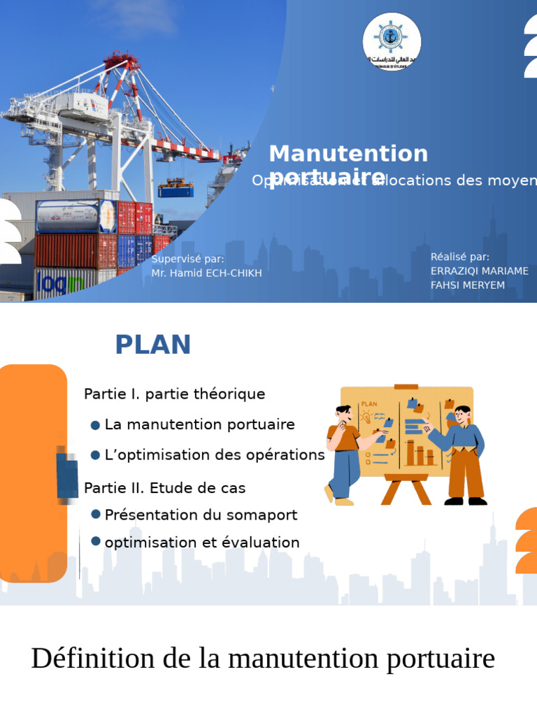 Manutention Portuaire | PDF | Port | Transport de marchandises