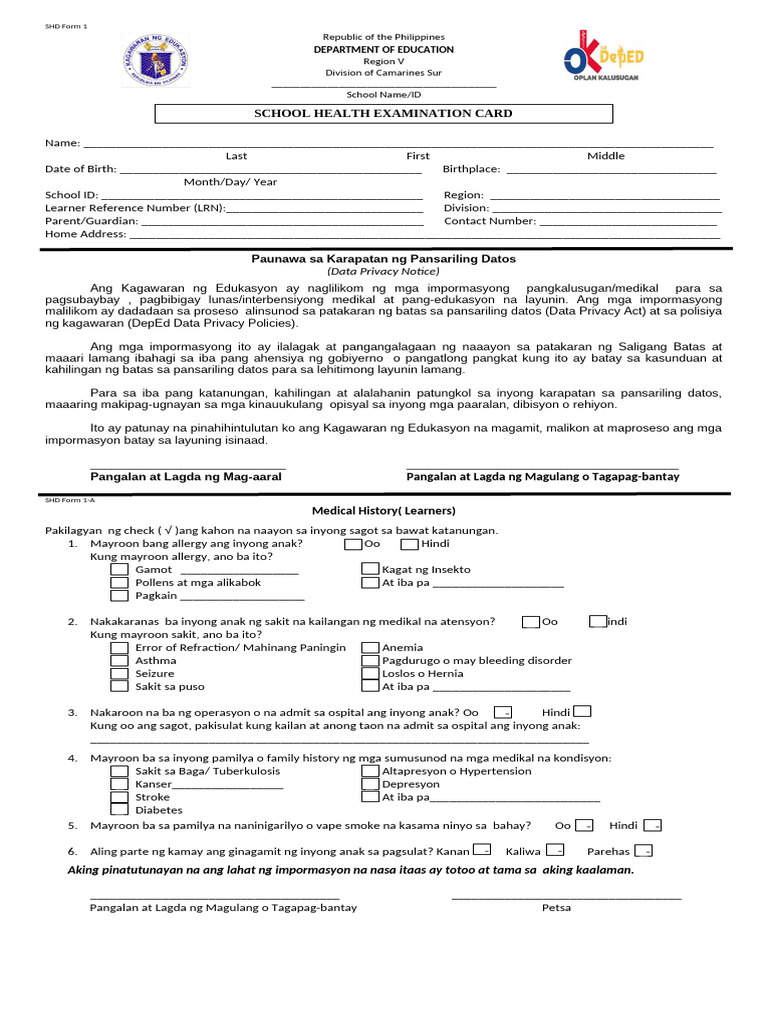 New Health Card FINAL | PDF