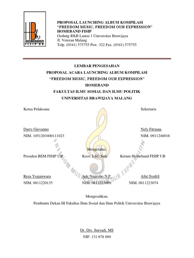 Proposal Acara | PDF