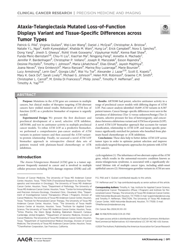 CCR 23 1763 | PDF | Cancer | Neoplasms