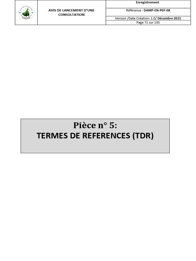 Consultation pour études de dangers SODECOTON | PDF | Sécurité | Graine ...